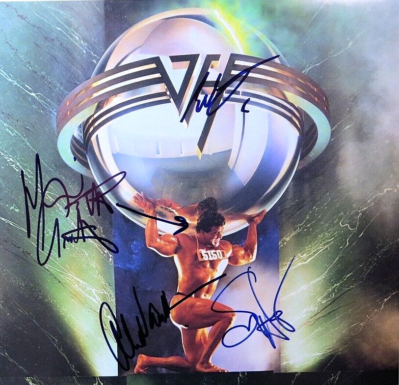 Van Halen Autograph Facts Boston Memorabilia – Autographs and ...
