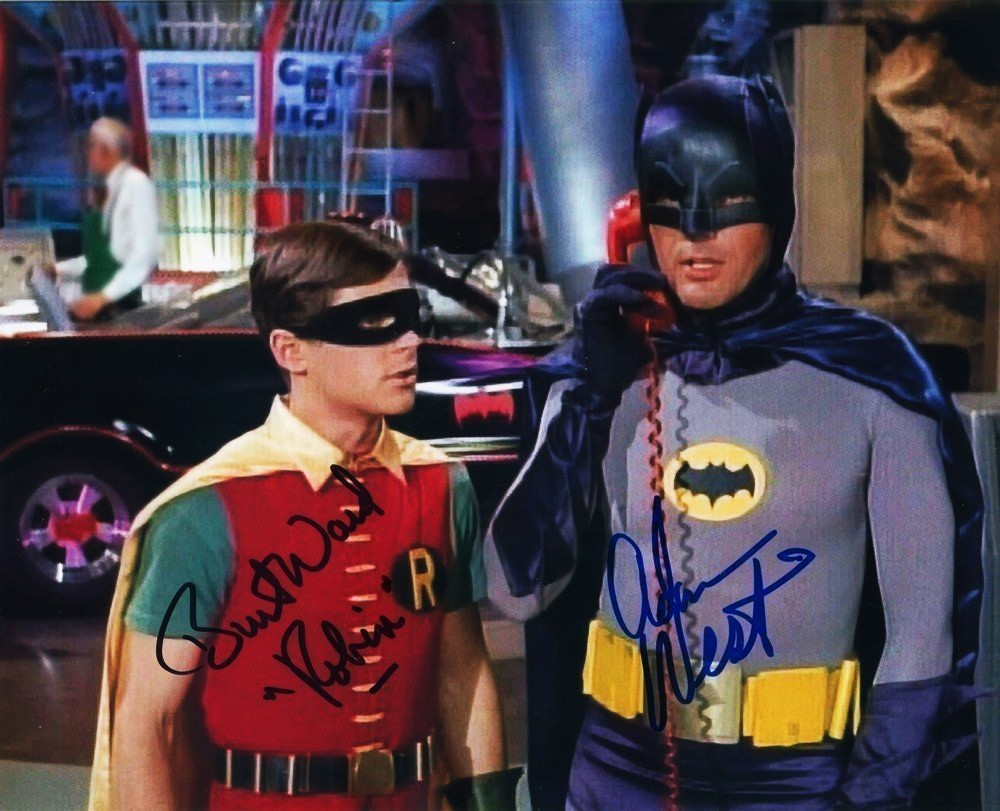 Batman and Robin Autograph Facts Boston Memorabilia – Autographs and ...